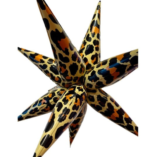 40" Leopard Print Starburst – Sparkle and Swag Party