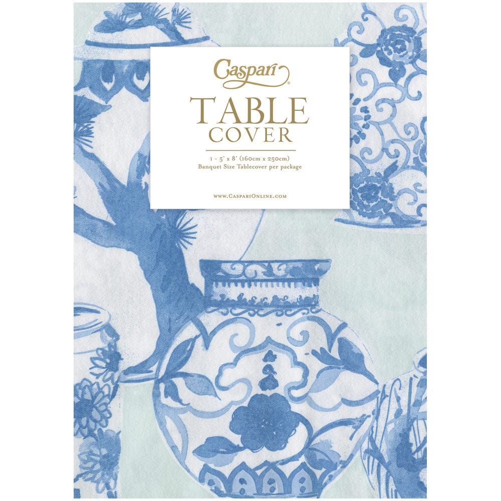 Glazed Porcelain Linen Table Cloth – Sparkle and Swag Party