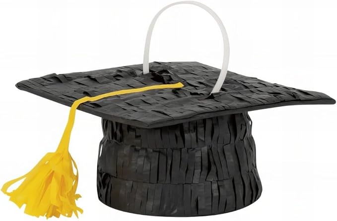 Mini Graduation Cap Piñata – Sparkle and Swag Party