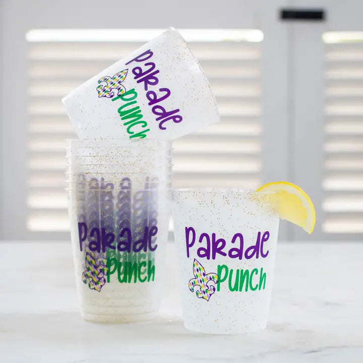 Parade Punch Party Cups – Sparkle and Swag Party
