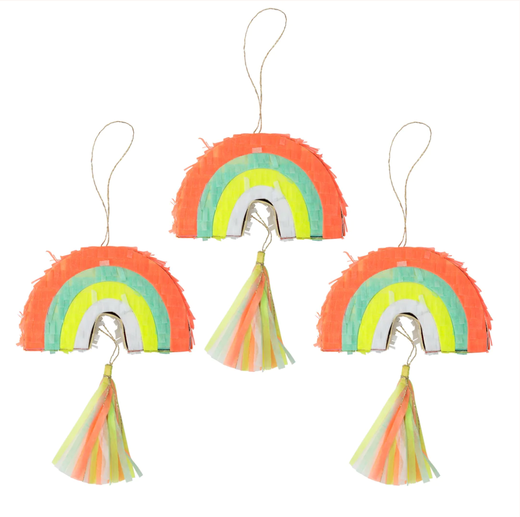 Rainbow Pinata Favors – Sparkle and Swag Party