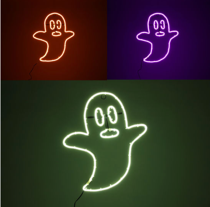 Ghost Neon LED Light – Sparkle and Swag Party