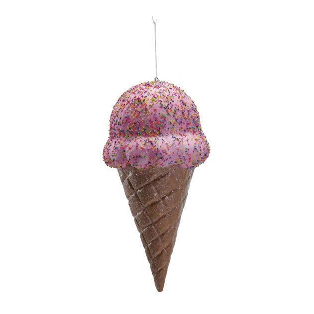 Oversized Foam Ice Cream Ornament – Sparkle and Swag Party