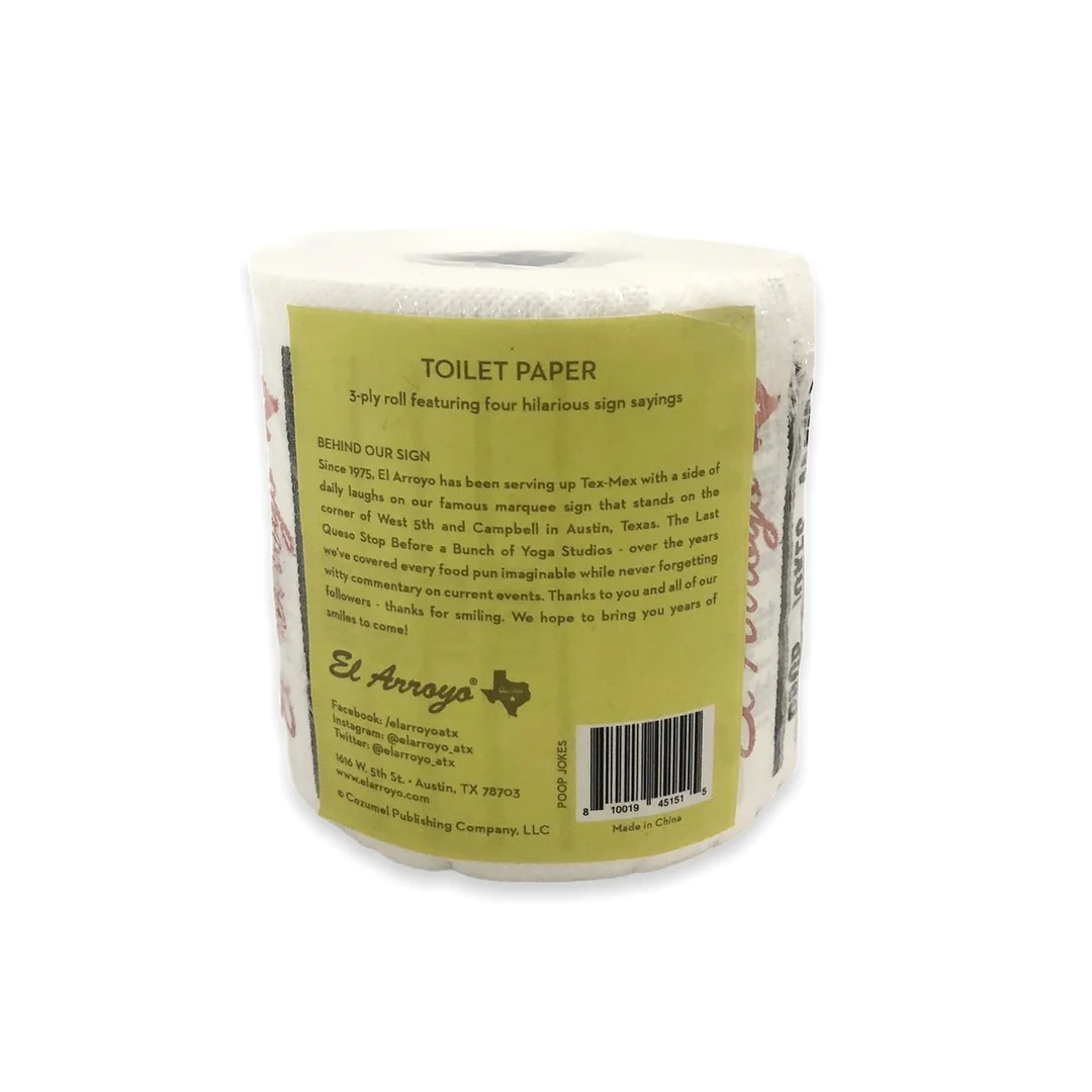 3 Ply Toilet Paper-- Poop Jokes – Sparkle and Swag Party