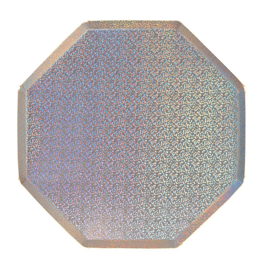 Silver Sparkle Side Plates – Sparkle and Swag Party