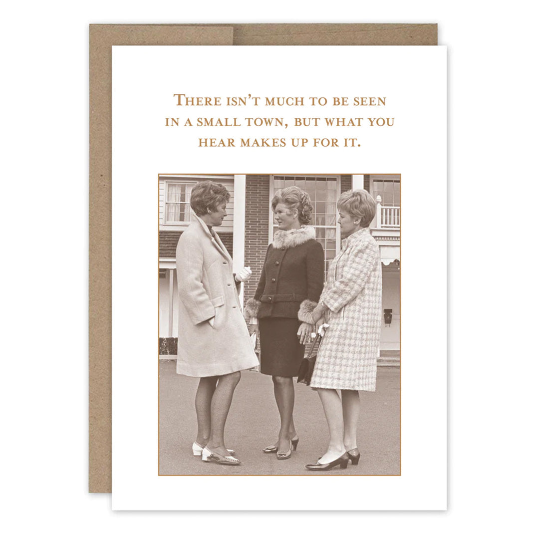 Small Town Birthday Card – Sparkle and Swag Party