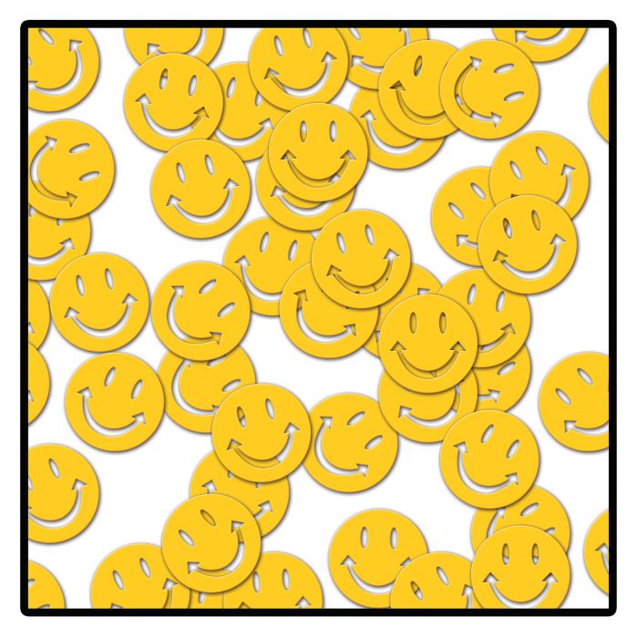 Smiley Face Confetti – Sparkle and Swag Party