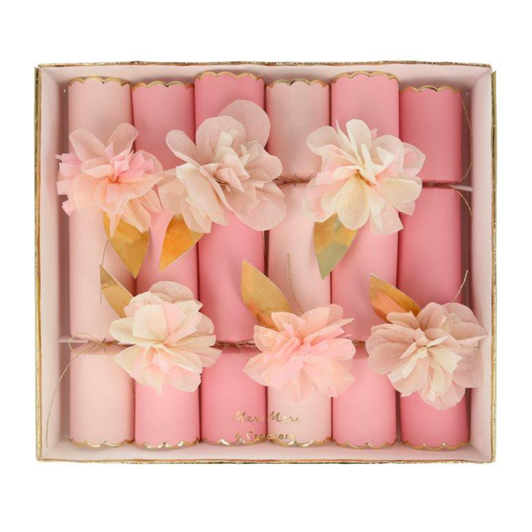 Tissue Floral Crackers – Sparkle and Swag Party